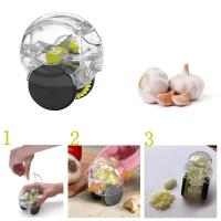 China Rolling Garlic Chopper Press Cutter Clear Garlic Press Customized Machine and Standard for sale