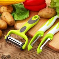 China Stainless Steel Vegetable Swivel Peeler 14x7.1cm Ergonomic Kitchen Tool for Fruit Potato Carrot for sale