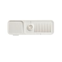 China Silicone Sink Splash Guard Catcher Handle Drip Draining Pad Absorbent Mat for OEM/ODM for sale