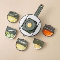 China 12 in 1 Multifunctional Manual Vegetable Cutter Slicer Food Grade ABS PP 420J2 Stainless Steel for sale