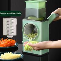 China Adjustable Vegetable Chopper 5 in 1 Kitchen Artifact for Safe Slicing OEM/ODM Acceptable for sale