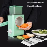 China Adjustable Vegetable Chopper 5 in 1 Kitchen Artifact for Safe Slicing OEM/ODM Acceptable for sale