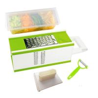China Multifunctional Fruit Vegetable Tools Onions Potato Peeler Slicer Cutter Chopper Grater for sale