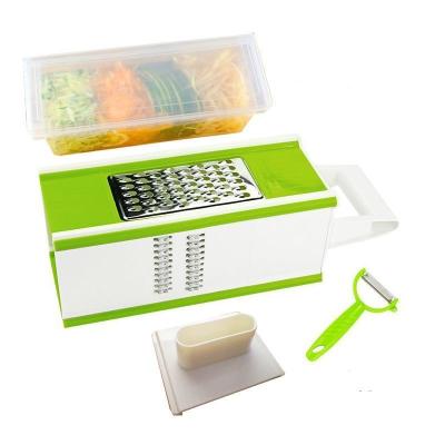 China Multifunctional Fruit Vegetable Tools Onions Potato Peeler Slicer Cutter Chopper Grater for sale