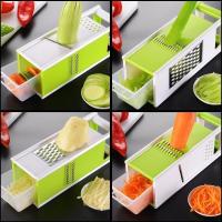 China Multifunctional Fruit Vegetable Tools Onions Potato Peeler Slicer Cutter Chopper Grater for sale