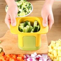 China Stainless Steel Mandoline Slicer 2-in-1 Vegetable Chopper 15x11.5x11cm for Sustainable Chopping for sale