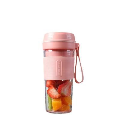 China 280ml Portable USB Rechargeable Electric Juicer Cup 4 Blade Vegetable Fruit Blender for sale
