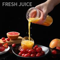 China 280ml Portable USB Rechargeable Electric Juicer Cup 4 Blade Vegetable Fruit Blender for sale