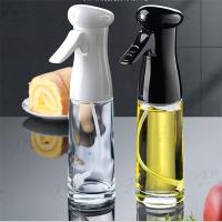 China Stocked 230ml Olive Oil Spray Bottle Dispenser for Cooking BBQ Baking Roasting for sale
