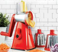 China Manual Rotary Cheese Grater Vegetable Chopper Cutter 0.9kg Kitchen Tool for sale