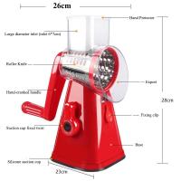 China Manual Rotary Cheese Grater Vegetable Chopper Cutter 0.9kg Kitchen Tool for sale