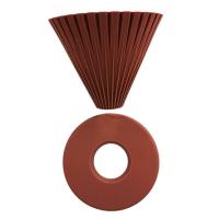 China Modern Design Silicone Coffee Mat with Reusable Funnel Filter and Collapsible Dripper for sale