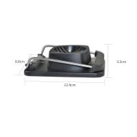 China Stainless Steel Egg Slicer 8.8x3.3x12.4cm Kitchen Tool for Poached Eggs for sale