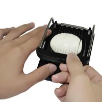 China Stainless Steel Egg Slicer 8.8x3.3x12.4cm Kitchen Tool for Poached Eggs for sale