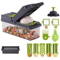 China Multifunctional Manual Kitchen Vegetable Chopper Slicer Dicer Food Grater Custom Logo for sale