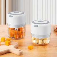 China USB Charging Electric Food Chopper 94x94x118mm Portable Blender for Home Kitchen Slicing for sale