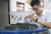 China Vertical Horizontal Electrodynamics High Frequency Vibration Tester 40KN 3-2800Hz for sale
