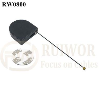 China RW0800 Retractable Tether D-Shaped Mini Size Box Featuring Customizable Logo Size Color And Retract Pull Force Options for sale