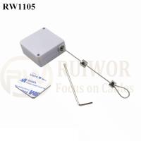 China RuiWor RW1105 Watch Retractable Pull Box Security Electronic Clock Pull Box Recoiler Bottle Opener Retractable Display for sale