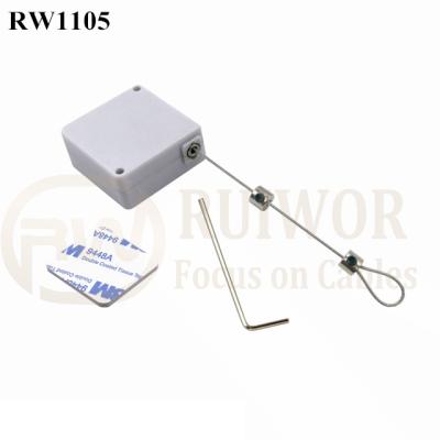China RuiWor RW1105 Watch Retractable Pull Box Security Electronic Clock Pull Box Recoiler Bottle Opener Retractable Display for sale