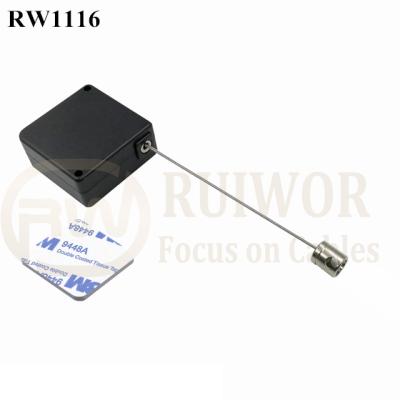 China RW1116 Square Retail Security Tether Plus Side Hole Hardwar for sale