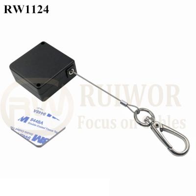 China RW1124 Square Retail Security Tether Plus Key Hook for sale