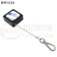 China RuiWor RW1124 Square Anti Theft Pull Box Plus Key Hook for sale