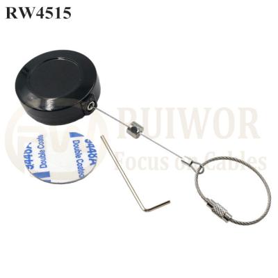 China RW4515 Round Display Pull Box Plus Wire Rope Ring Catch for sale