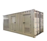 China Silent gas generator with 6 cylinder as prime power for sale