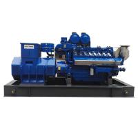 China 1000kw 1200kw 1500kw natural gas generator with cogeneration plant chp generator for sale