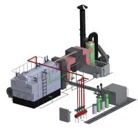 China Industrial 5T Coal Fired Horizontal Steam Boiler Manually Operated for sale