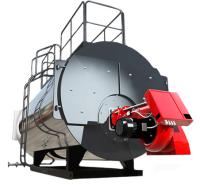 China 8T Gas Powered Steam Boiler Low Pressure High Thermal Efficiency for sale