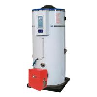 China 100kg Small Vertical Industrial Steam Boiler Gas Powered Vertical Steam Generator for sale