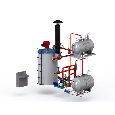 China 1.1Mpa Horizontal Oil Gas Thermal Oil Boiler For Industry Production Line for sale