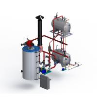 China 1.1Mpa Horizontal Oil Gas Thermal Oil Boiler For Industry Production Line for sale