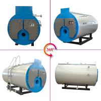 China Fire Tube Three Pass Natural Gas Fired 10ton/Hr Steam Boiler for Textile Industrial for sale