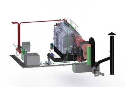 China Paper Factory Coal Fired Water Tube Boiler Steam Boiler System CE Certificate for sale