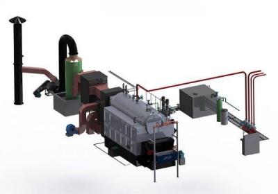 China High Efficiency Coal Fired Steam Boiler For Food Factory 1~20 T/H for sale