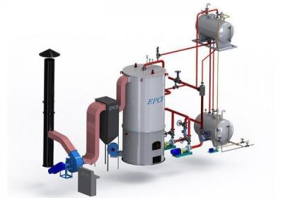 China Vertical Fixed Grate Coal Fired Thermic Oil Boiler For Pharmaceutical Industry for sale