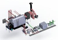 China EPCB Chain Grate Coal Fired Boiler / Single Drum Hot Water Boiler for sale