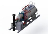 China Free Installation Industrial Gas Fired Steam Boiler For Textile Industry for sale