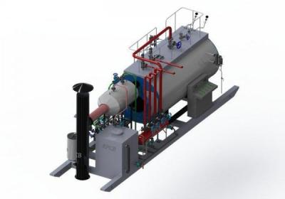 China Free Installation Industrial Gas Fired Steam Boiler For Textile Industry for sale