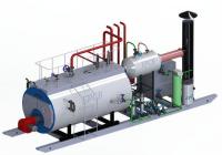 China EPCB Packaged Gas Oil Fired Steam Boiler 0.5~6T/h Horizontal for sale