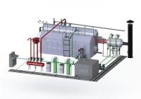 China Industrial Water Tube Oil Gas Fired Steam Boiler Double Drums D Type Industrial Steam Boilers for sale