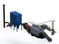 China Double Drums Water Tube Steam Generator 2 Pass Fire Tube Boiler for sale
