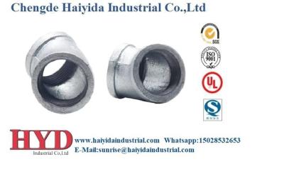 China Plumbing NPT Standard Malleable Iron Pipe Fitting with Screwed Male Connection Installation Method for sale