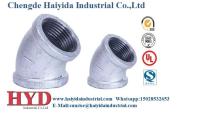 China High Durability NPT Standard Malleable Iron Pipe Fitting for Excellent Corrosion Resistance and 300 PSIG Pressure Rating for sale