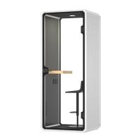 China Modern White Soundproof Office Pod Home Isolation Sound Booth for sale