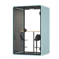 China Blue Model M Noise Insulation Pod Booth For Office Home Airport for sale