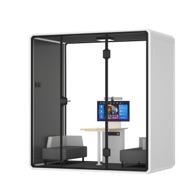 China Eco Friendly Modern Sound Isolation Pod Private Soundproof Call Booth for sale
